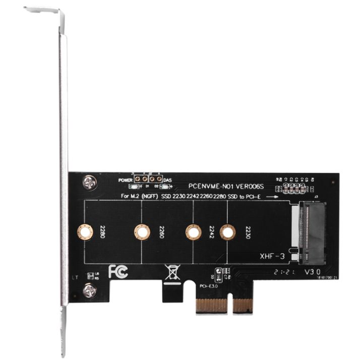 (IKPS) Add on Cards PCIE to M2 Adapter PCI Express 3.0 X1 to NVME SSD ...