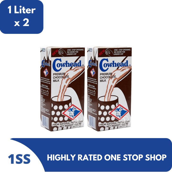 Cowhead Premium Chocolate Milk, 1 Liter, Set of 2 | Lazada PH