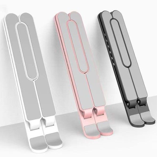 Ready Stock Adjustable Foldable Laptop Stand Non-slip Desktop Notebook ...