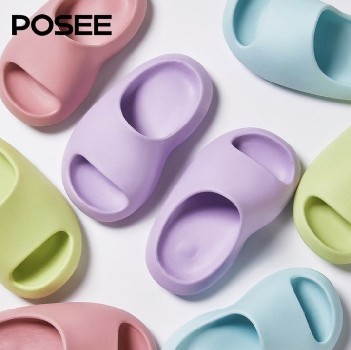 2024 Posee croc-style little bean EVA ถั่วน่ารัก รองเท้าแตะลําลอง ...