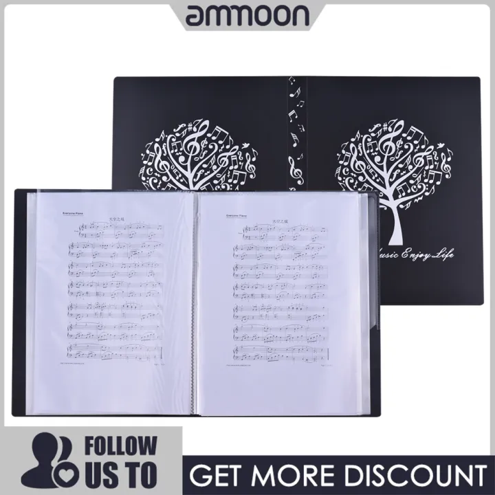 [ammoon]Music Sheet Score File Paper Documents Storage Folder Holder ...
