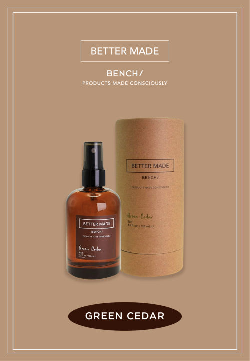 BENCH- TCC8125 BETTER MADE Green Cedar EDT 125ML | Lazada PH