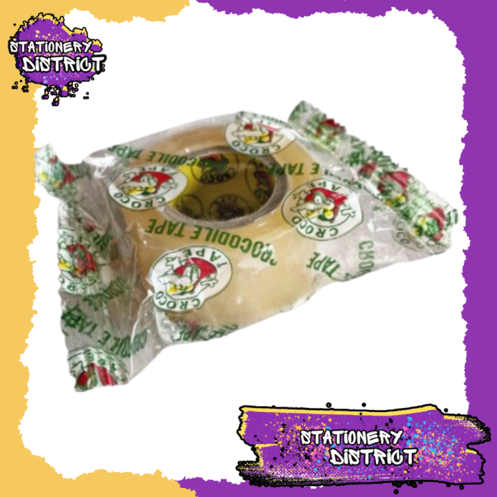 Croco Stationery Tape Clear small core | Lazada PH