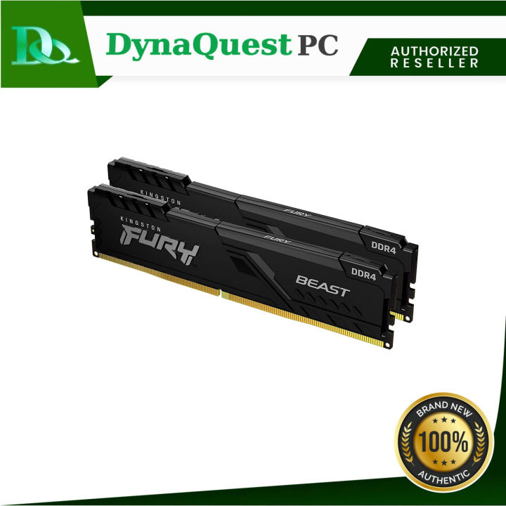 Kingston Fury Beast 16GB 2X8G DDR4 3600MHz CL17 KF436C17BBK2/16 | Lazada PH