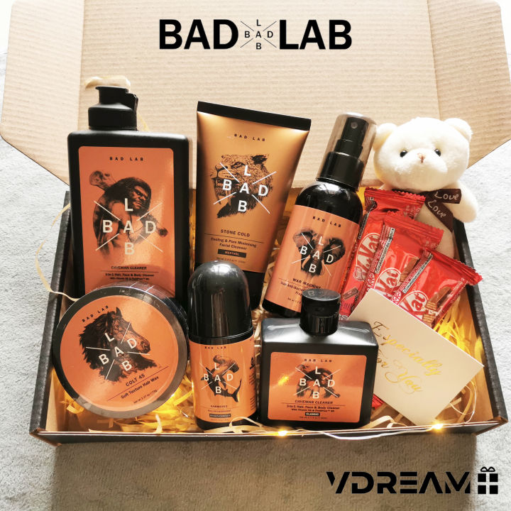 BADLAB Perfume Hantaran & Hadia Hamper Gift Set giftbox Birthday Gift set for men | Lazada