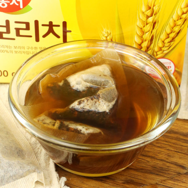 South Korea imported East-West barley tea bags, Luzhou-flavor ...