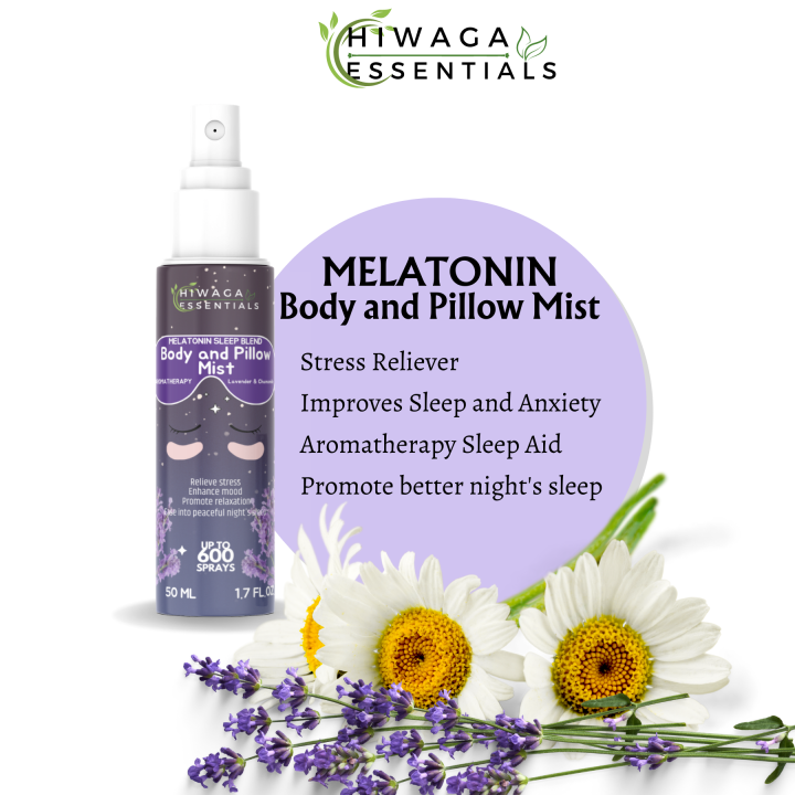 [Hiwaga] Premium Sleep Blend Spray with Melatonin and Essential Oil ...
