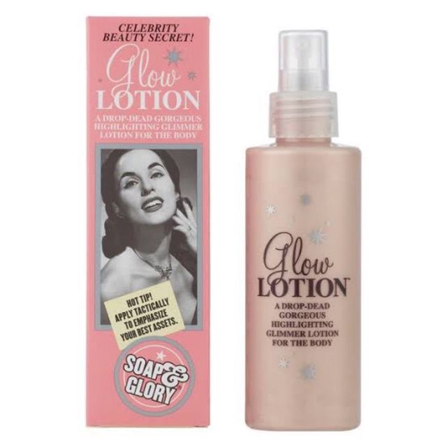 ของแท้/พร้อมส่ง Soap & Glory Glow Lotion 150ml.โกลว โลชั่นทาผิวผสมShimmer เพื่อเพิ่มประกายให้แก่ ...