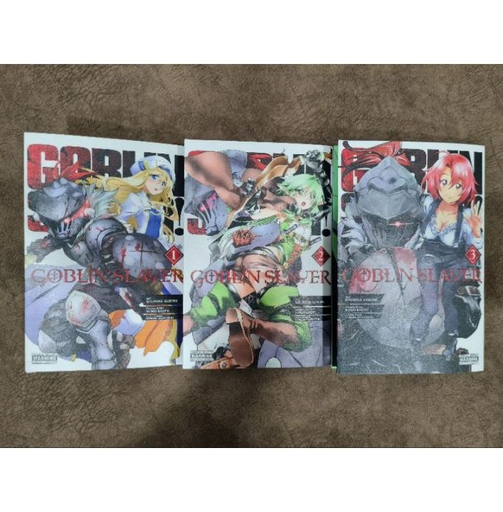 Manga : Goblin Slayer volume 1-3 (English Version) | Lazada
