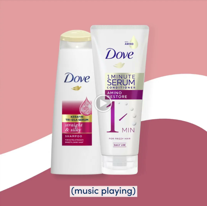 Dove Shampoo Straight & Silky 1.4L | Lazada PH