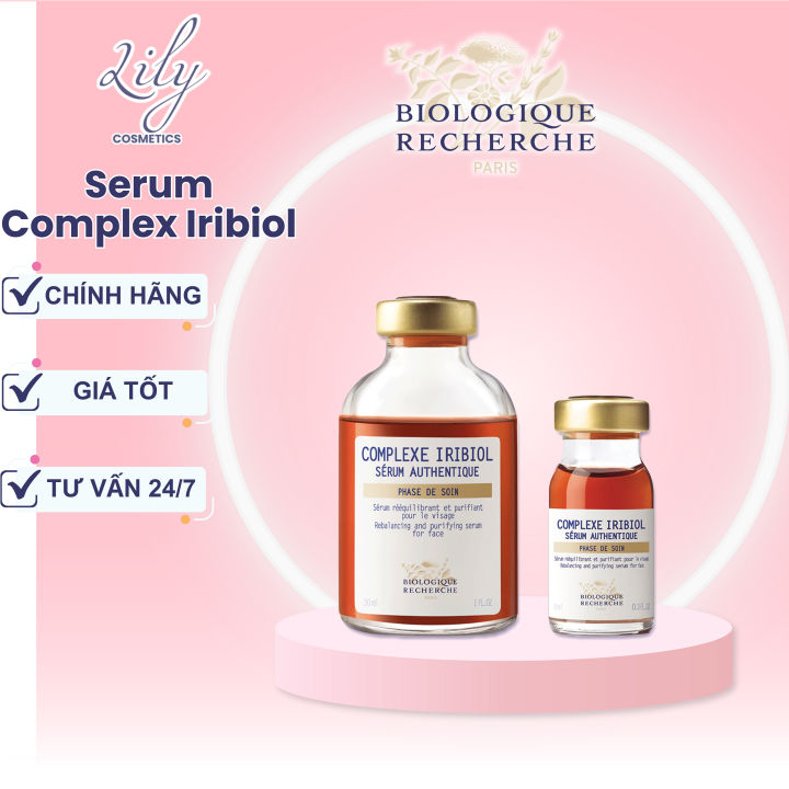 [Serum Iribiol] Tinh Chất Đánh Bật Mụn Và Cân Bằng Dầu Nhờn Biologique ...