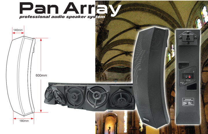 PA-45125 Pan Array Speakers System 100Watts ( sold per piece ) | Lazada PH