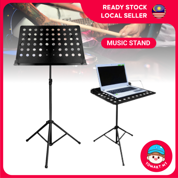 Metal Folding Conductor Orchestral Music Sheet Stand Base Detachable ...