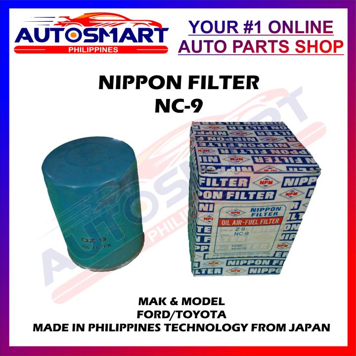 Nippon Oil Air-Fuel Filter NC-9 FORD TOYOTA | Lazada PH