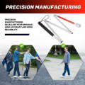 Aluminum Folding Cane 4-Sec Folding Cane with Rolling Tip for Blind ...