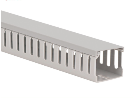 PVC Open Slot Cable/Wire Duct Raceway with Lid Cover | 100cm x 3cm x ...