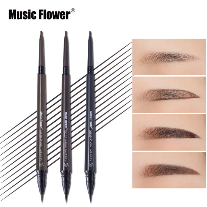 GOOD[Music Flower Qincai Dual-Head Non-Smudge Ultra-Fine Carving ...