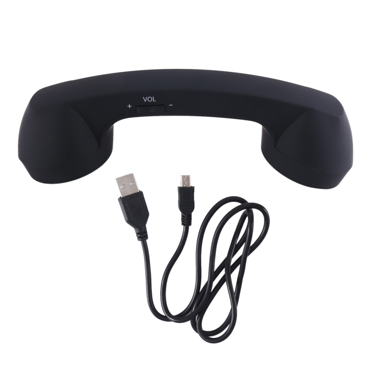 Wireless Retro Telephone Handset Vintage Telephone Handset and Wired Phone Handset Receivers ...
