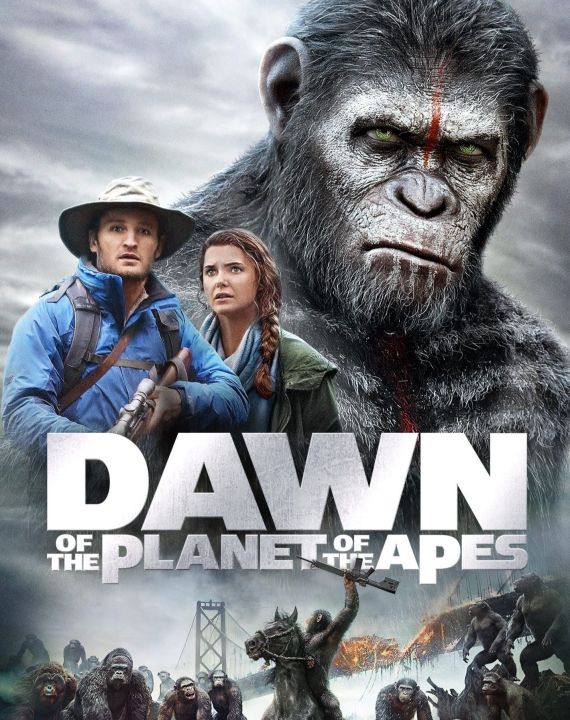 BLURAY Dawn of the Planet of the Apes (2014) [DTS HDMA 7.1] Action Adventure Drama D743 | Lazada