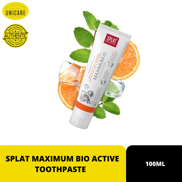 Splat Professional Maximum Bio-Active Toothpaste (100ml) | Lazada