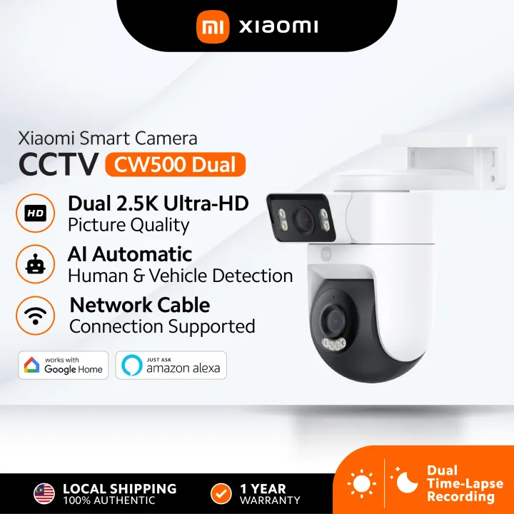 Xiaomi Outdoor Camera CW500 Dual | 2.5K Ultra-HD Quality | AI Human ...