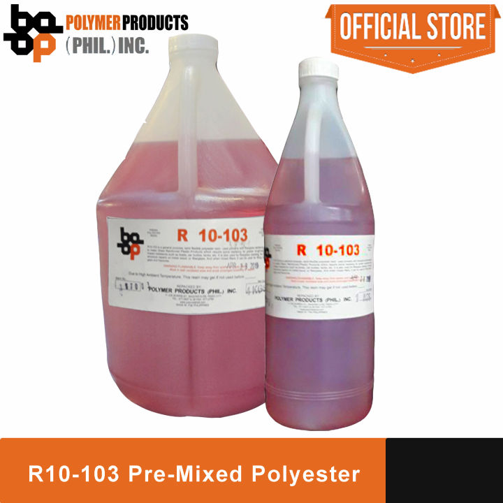 Polymer R10-103 Pre Mixed Polyester Resin | Lazada PH