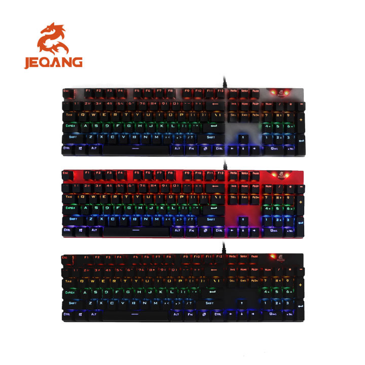 JK-919 Pro Gaming Mechanical RGB Light-up Keyboard | Lazada PH