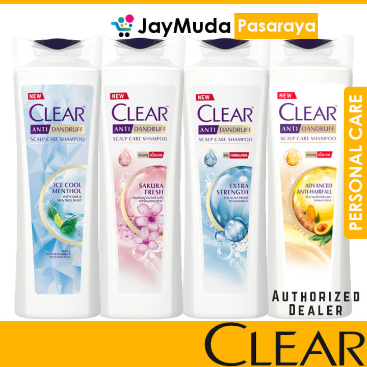 Clear Anti Dandruff Shampoo Ice Cool Menthol Extra Strength Sakura ...