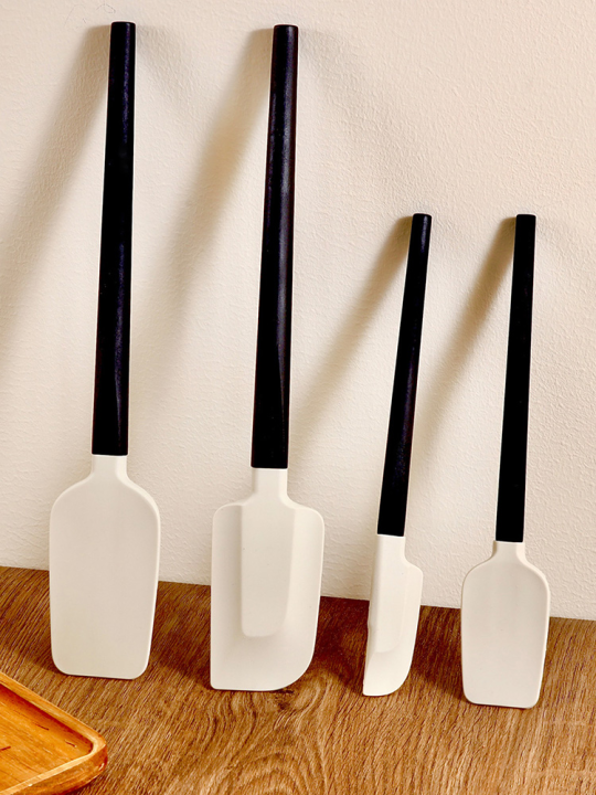 Silicone Spatula Cream Spatula Non-stick Pastry Blenders Butter Baking ...