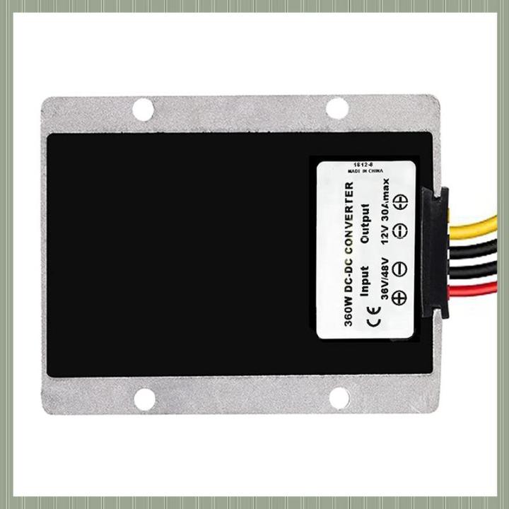 (EMIX) DC/DC Converter Regulator Voltage Reducer 36V 48V To 12V 30A ...