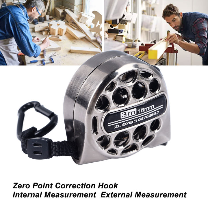 Stainless Steel Measuring Tape Electroplated Smooth Surface Retractable ...