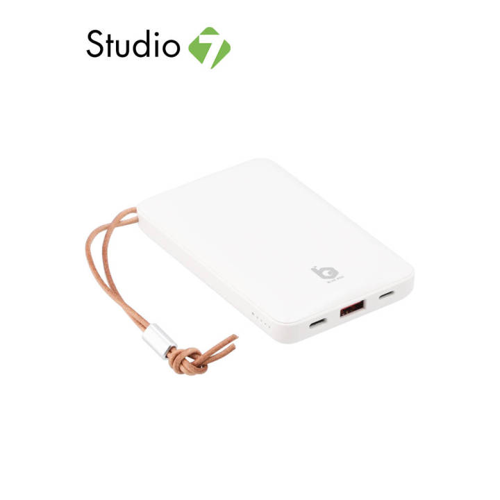 พาวเวอร์แบงค์ Blue Box ความจุ 10000 mAh Type-C /Lightning Wireless Fast ...