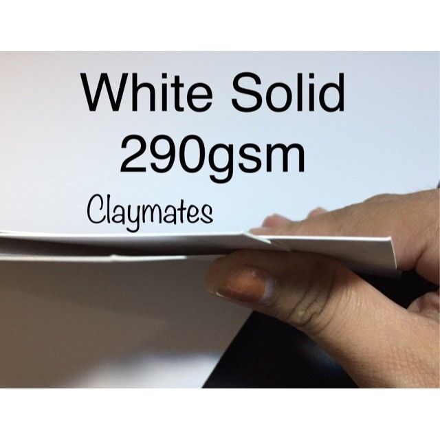 White Solid Board Paper | Lazada PH