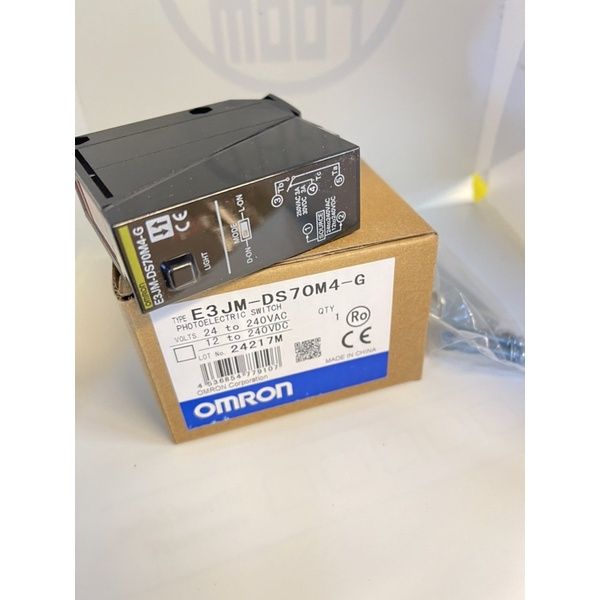 ถูกสุด เซ็นเซอร์ E3JM-DS70M4-G. omron PHOTOELECTRIC SWITCH 24 to 240VAC ...