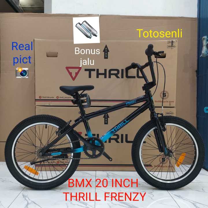 SEPEDA ANAK BMX 20 INCH THRILL FRENZY STREET SEPEDA BONUS JALU | Lazada ...