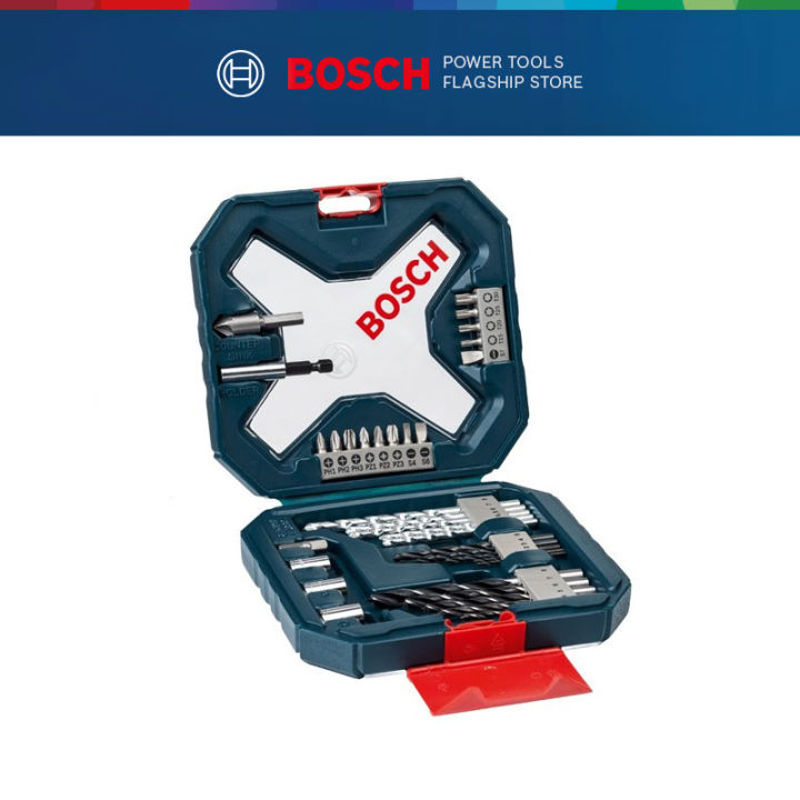 BOSCH 34pcs X-Line Classic Drill & Screwdriver Bit Set - 2607017405 ...