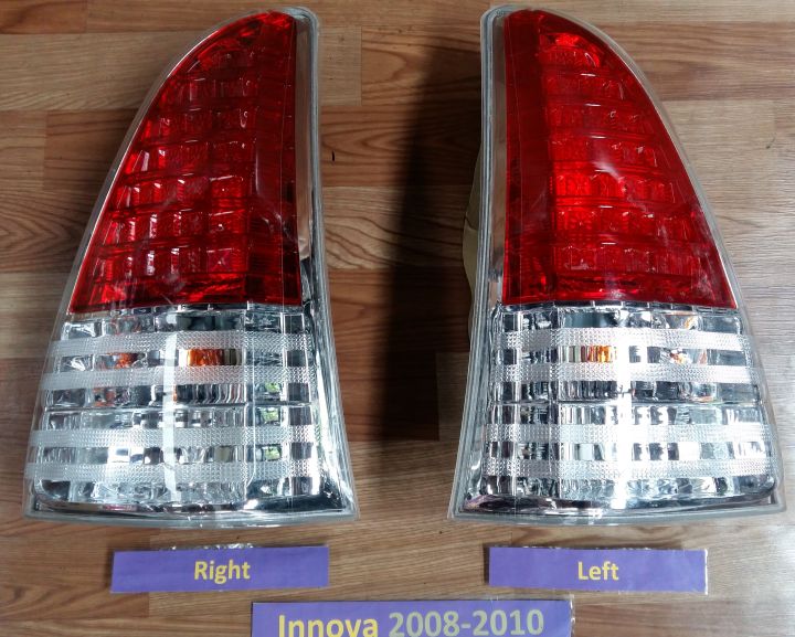 SALE TOYOTA INNOVA - TAIL LIGHT TAIL LAMP 2008 -2010 (RED AND WHITE ...