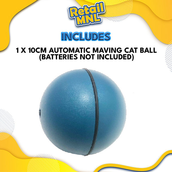 Retailmnl Advanced Special Self Moving Magic Cat Ball Toy for Pet Cats ...