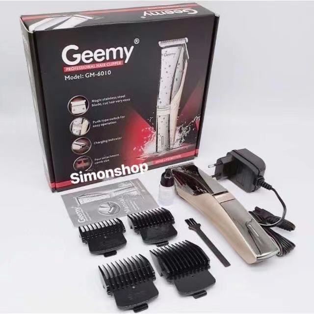 Geemy GM6010 แบตเตอเลี่ยนตัดผมไร้สาย ปัตตาเลี่ยนตัดผมชาย แบตตาเลี่ยน ...