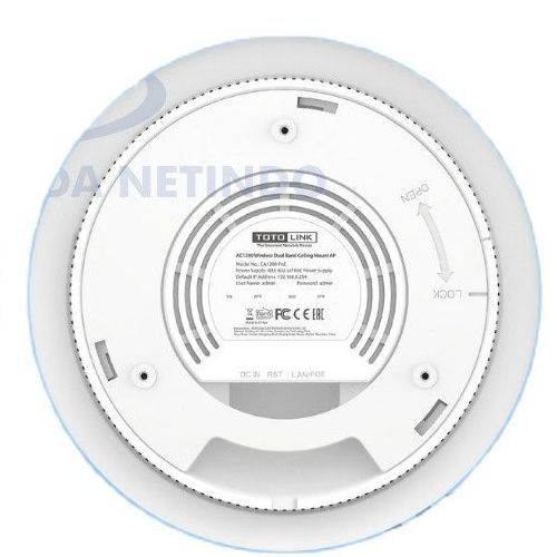 Totolink Ca1200-PoE AC1200 Wireless Dual Band Celling Mount Ap | Lazada ...