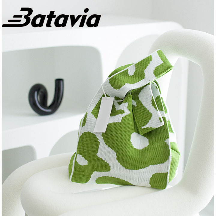 Batavia BAG24 Baru Indah Penyimpanan Kecil Portabel Rajutan Tas Tahan ...