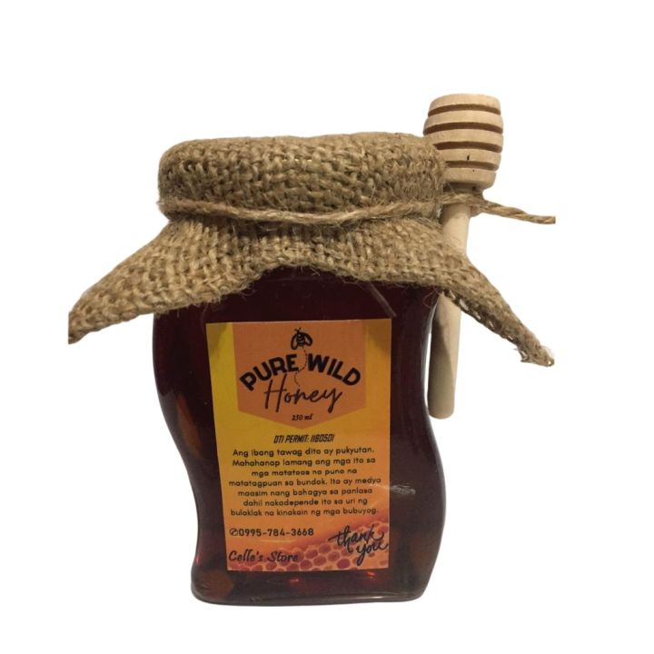 HONEY CURVE SHAPE JAR (250 ML) FROM MT. BANAHAW | Lazada PH