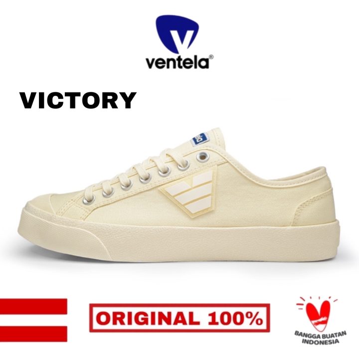 Ventela Victory Low Cream [OFFICIAL] | Lazada Indonesia