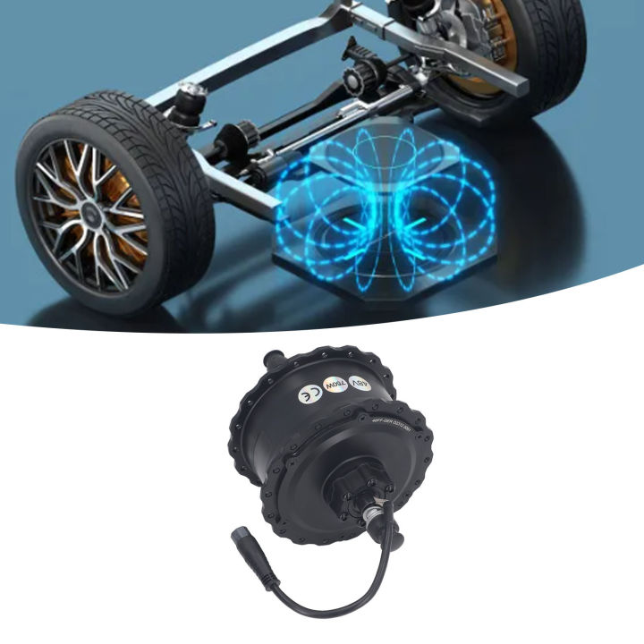 Electric Bike Wheel Hub Motor IP65 Waterproof Brushless Toothed Hub ...