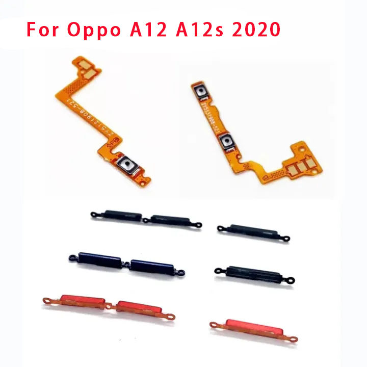 สำหรับ A12 Oppo 2020 A12s เปิด/ปิดปุ่มปรับระดับเสียงสายเคเบิลงอได้ ...