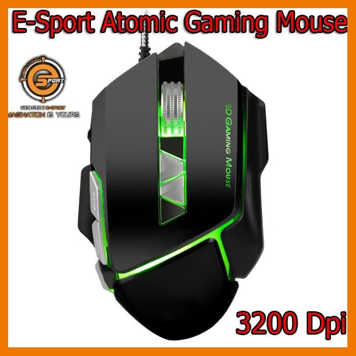 🔥ลดราคา🔥 Neolution E-Sport Atomic Gaming Mouse เมาส์ atomic 3200 DPI ...