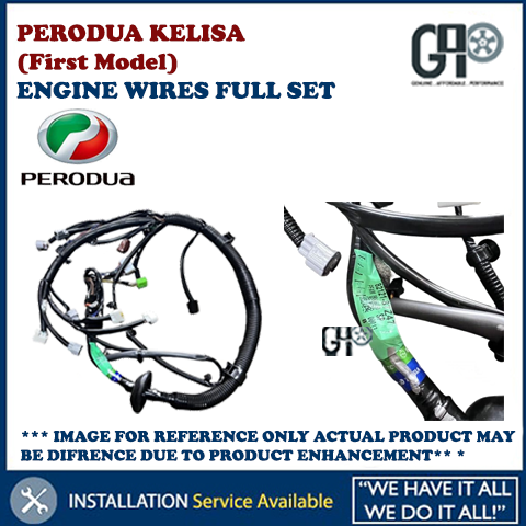 Perodua Kenari Kelisa (First Model) Engine Wiring Set. Original 100% ...