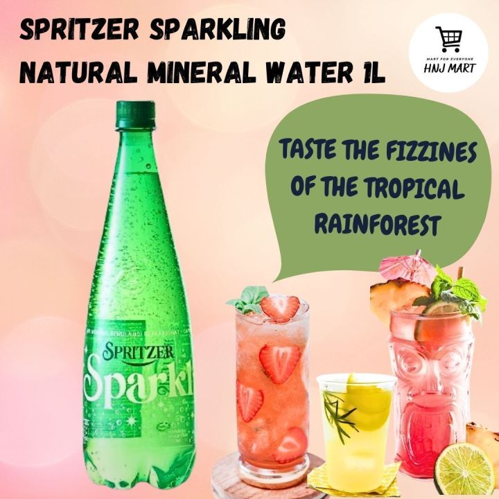 SPRITZER SPARKLING NATURAL MINERAL WATER 1L | Lazada