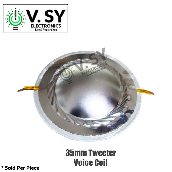 TA-35H Antel 35mm Titanium Film Tweeter Voice Coil | Lazada PH
