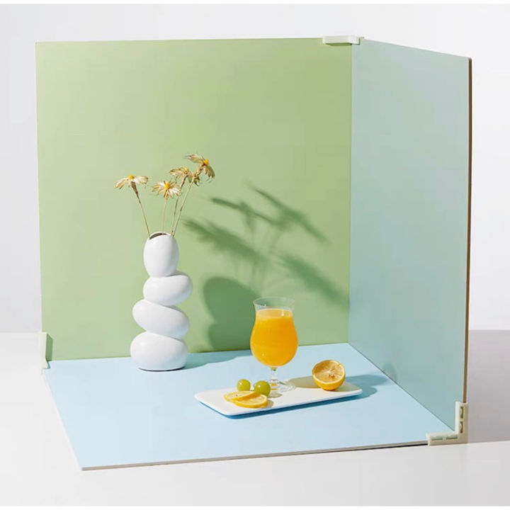Tấm PVC 40x40cm Background 2 Màu Decor Phông Nền Chụp Ảnh Sản Phẩm Vân ...